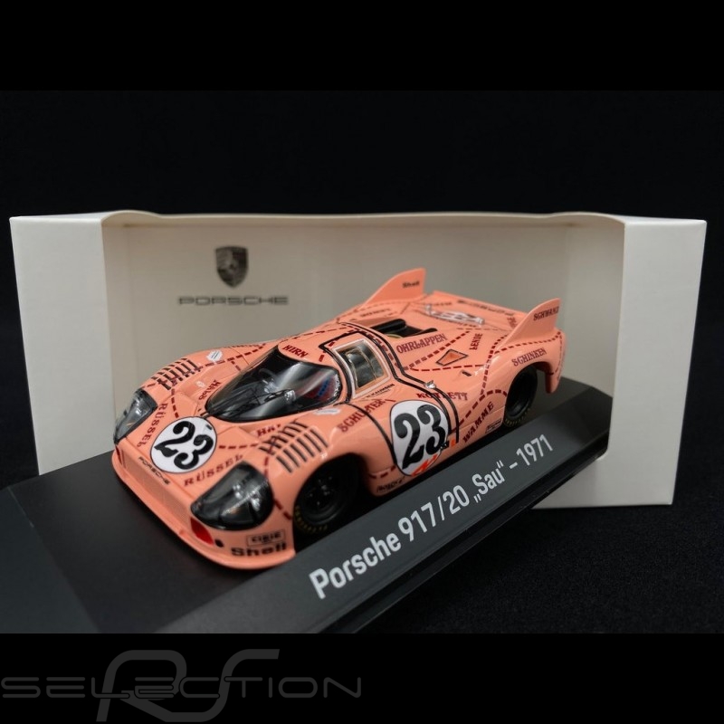 Porsche 917 /20 n° 23 "Rosa sau" 24h du Mans 1971 1/43 Spark ...