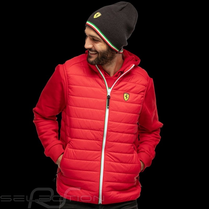 Ferrari Jacke Gesteppt Armellose Rot Ferrari Motorsport Collection ...